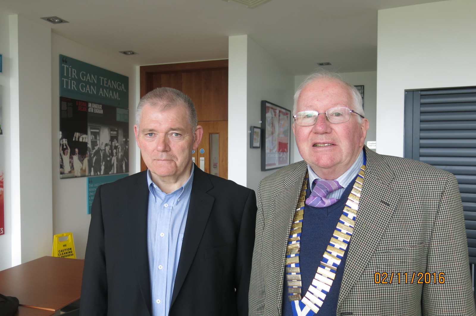 Visit to Garvaghey GAA Centre – Omagh Probus Club